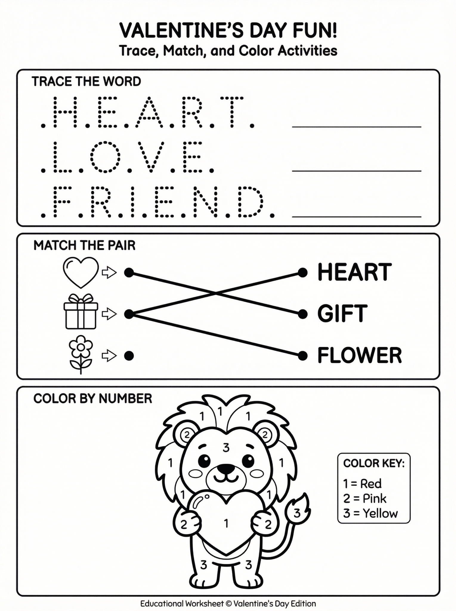 Inglés para Niños en San Valentín: Vocabulario y Actividades